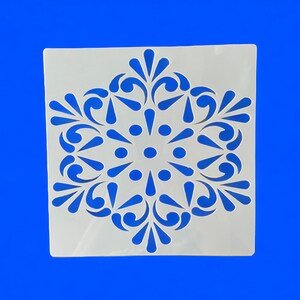 Crafters Art Stencil, 12"x 12" Multiuse Mylar Stencil, Flexible ...