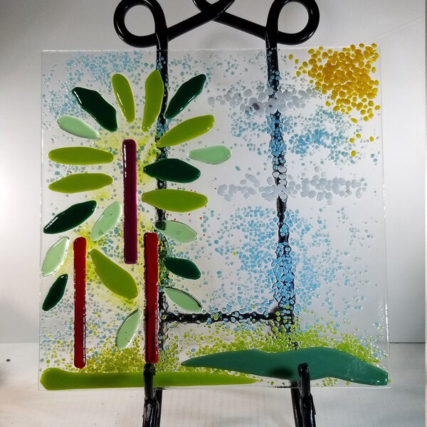Fall Fused Glass Art - Etsy