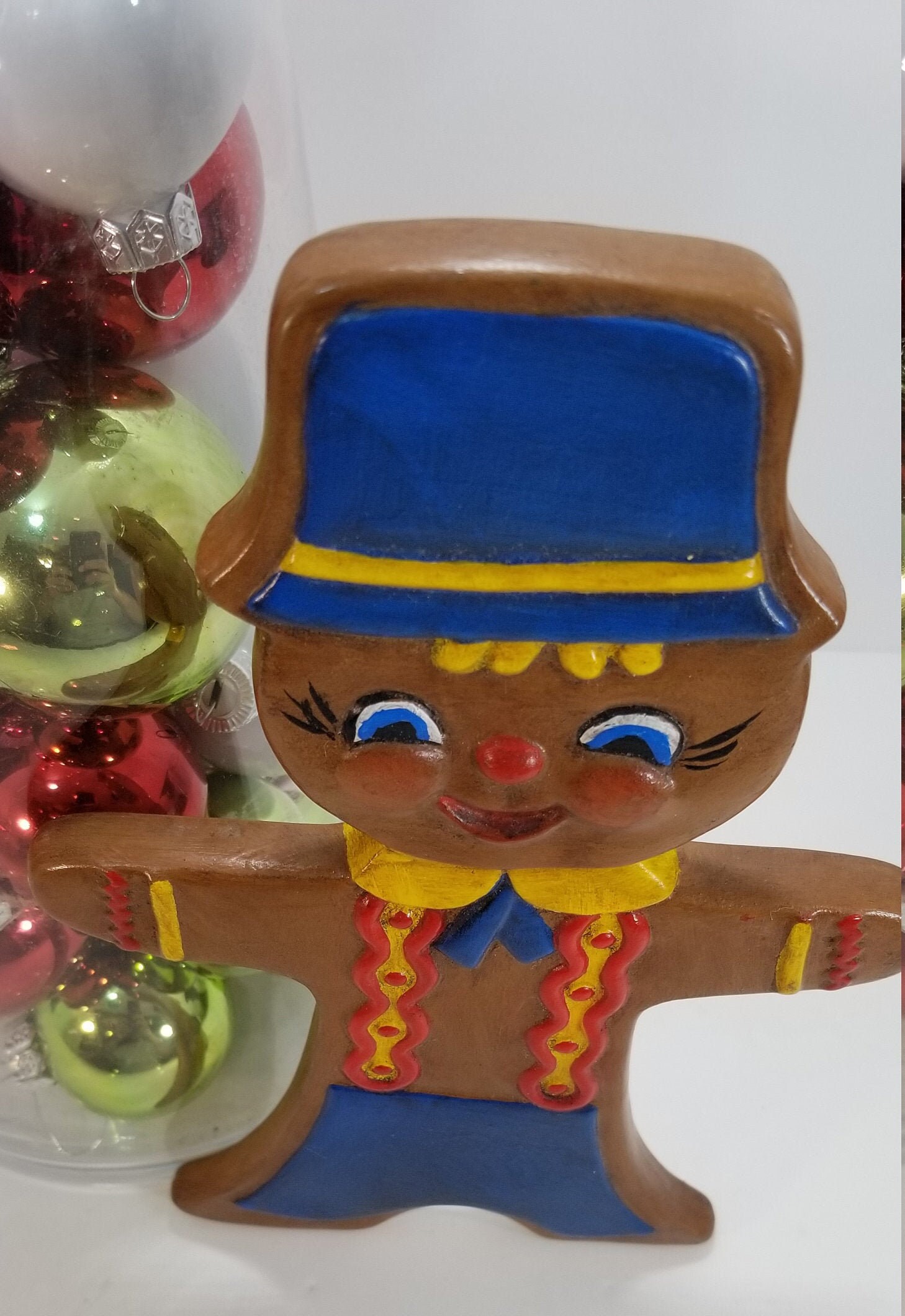 Vintage Arnels Ceramic Gingerbread Man Wall Art Figurine - Etsy