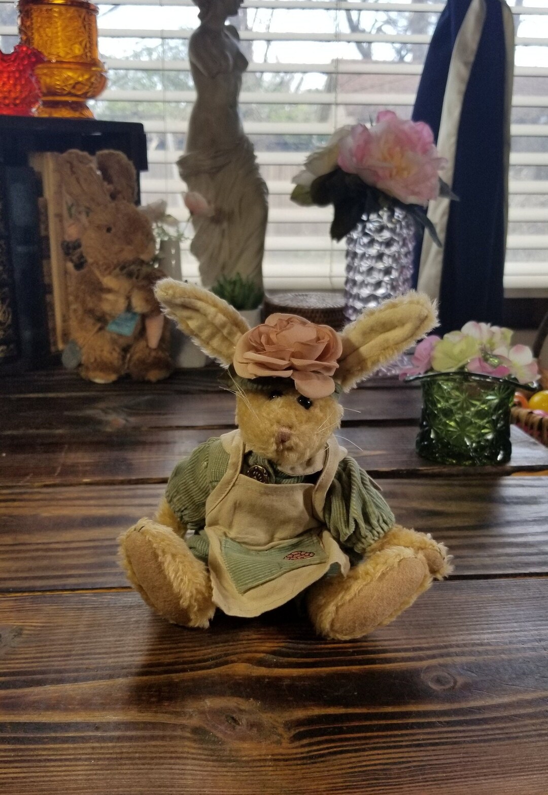 Vintage 1990's Emily Babbitt Rabbit Posable Plush Easter Bunny no Tag ...