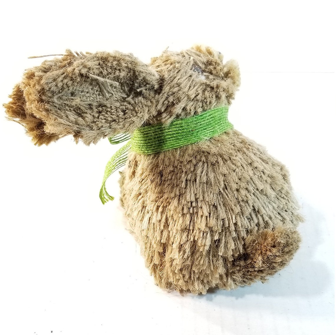 Woodland Animal Burlap / Buri Bristle Brush Rabbit Bunny | Etsy