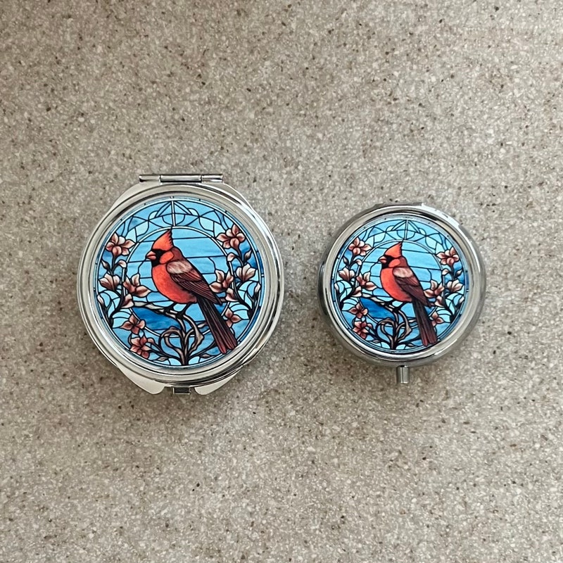 Trinket Box With Cardinal - Etsy