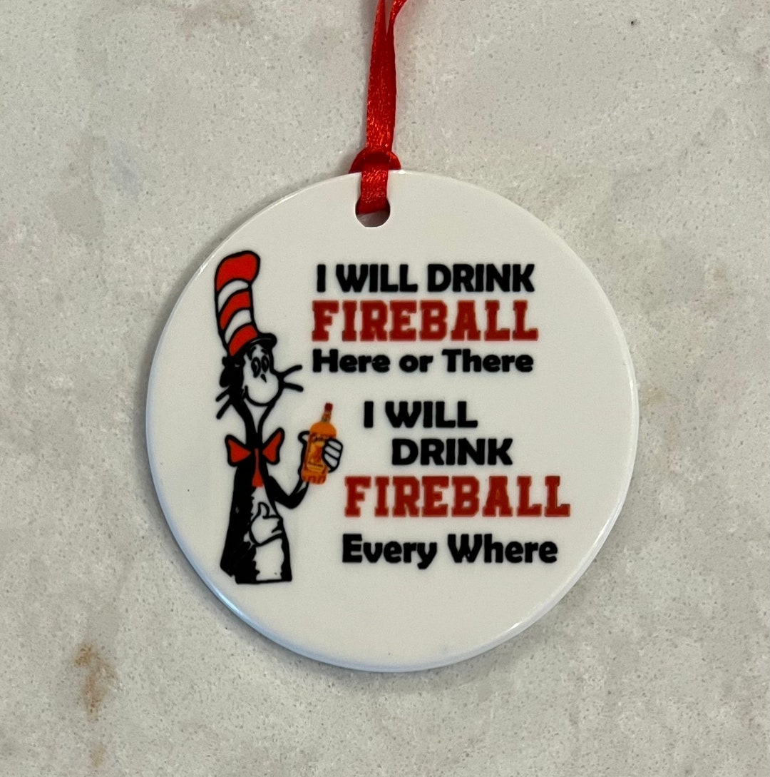 Dr. Seuss Fireball Ornament / Funny Christmas Ornament / Stocking ...