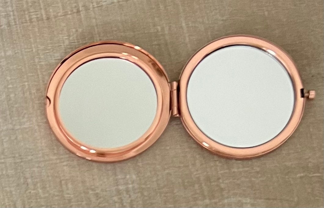 Mandala Compact Mirror / Purse Mirror / Bridesmaid Gift - Etsy