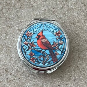 Cardinal Compact Mirror / Purse Mirror / Bridesmaid Gift / - Etsy
