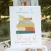 Storybook Birthday Welcome Sign Gender Neutral, Book Theme Party Poster ...