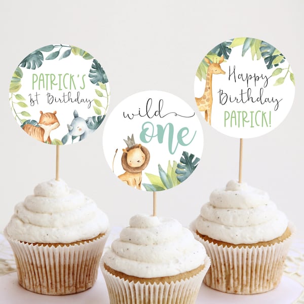 Wild One Printables - Etsy