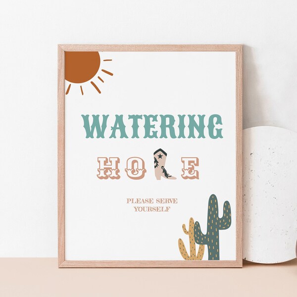 Watering Hole Sign - Etsy