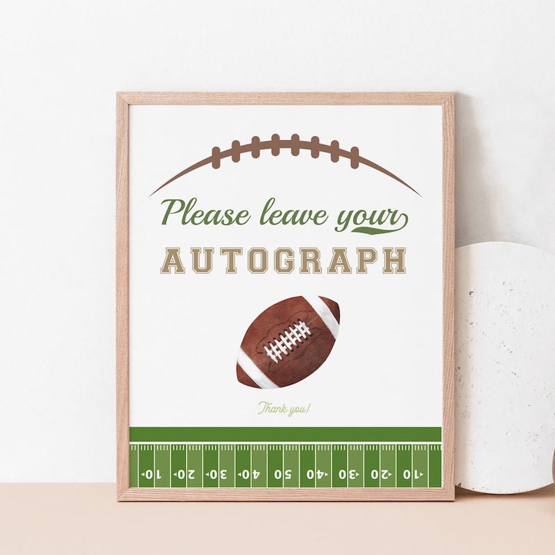 Babys First Football Book - Etsy