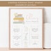 Storybook Birthday Welcome Sign, Book Theme Party Poster, First Chapter ...