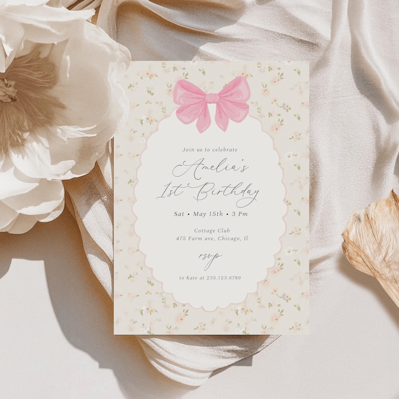 Shabby Chic Birthday - Etsy