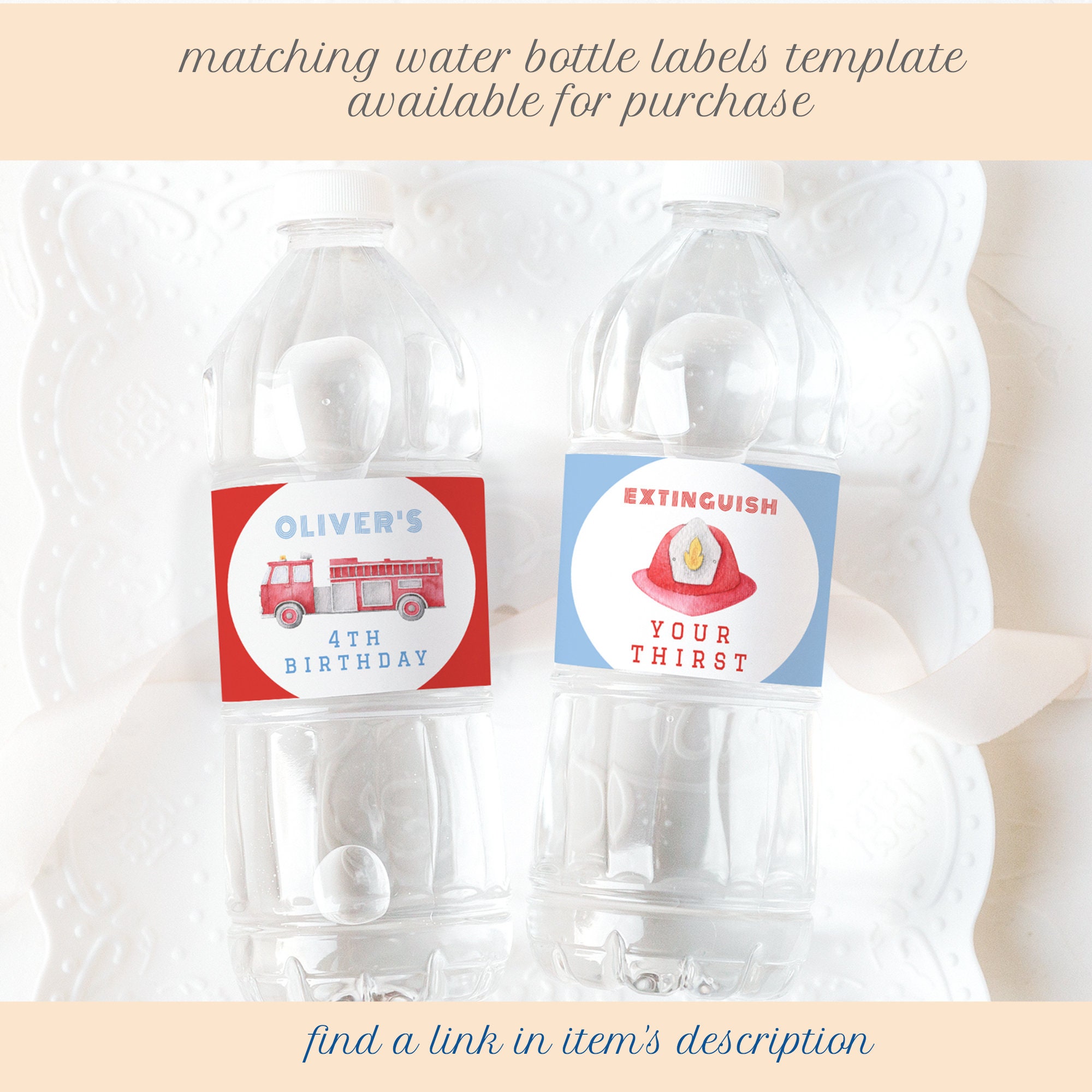 Firetruck Grab Some Grub Sign Printable Firetruck Food - Etsy