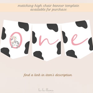 EDITABLE Cow Monthly Photo Banner, Cow and Flowers Monthly Photos Tags ...