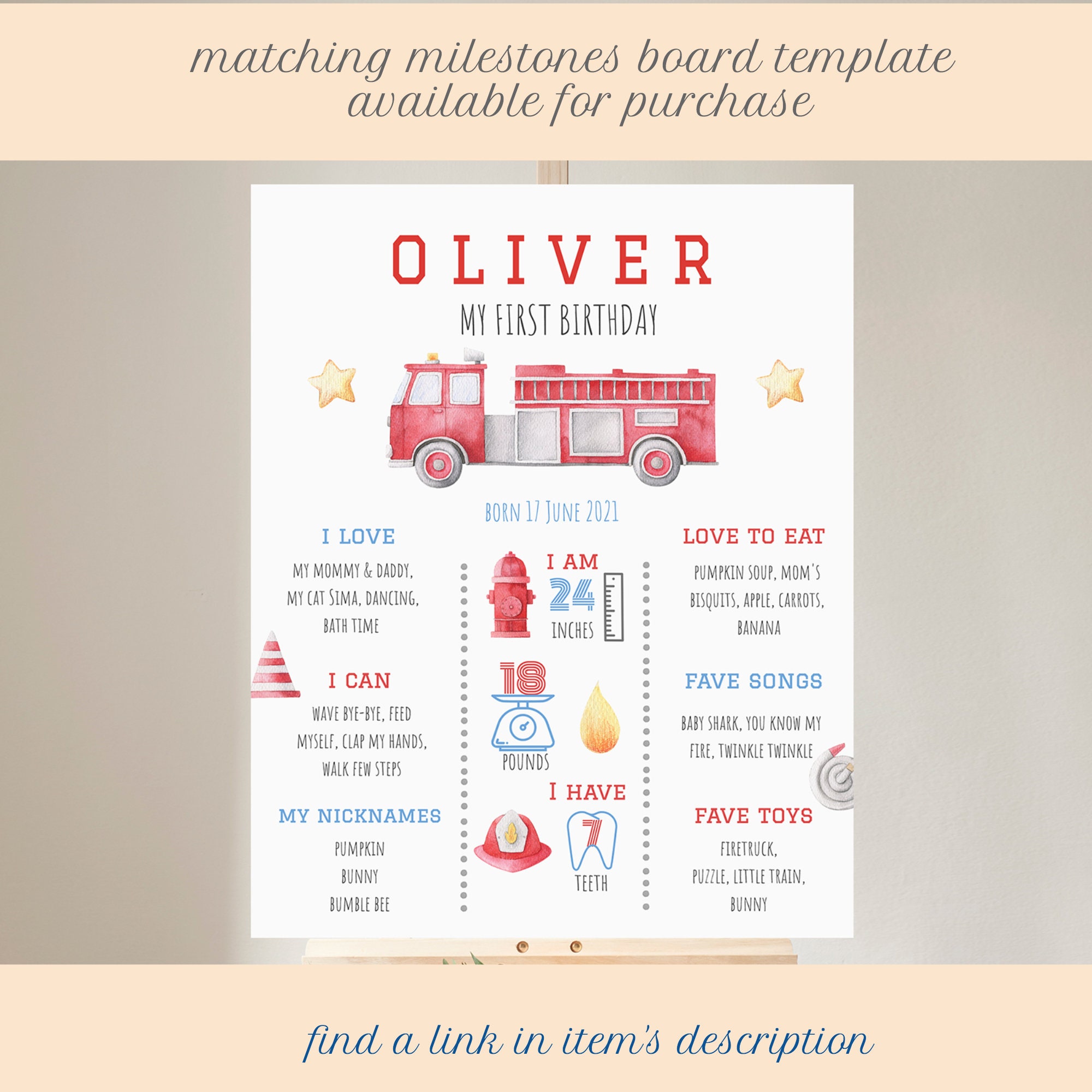 Firetruck Grab Some Grub Sign Printable Firetruck Food - Etsy