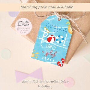 Sun Protection Station Sign Printable, Pool Party Table Sign, Pool ...