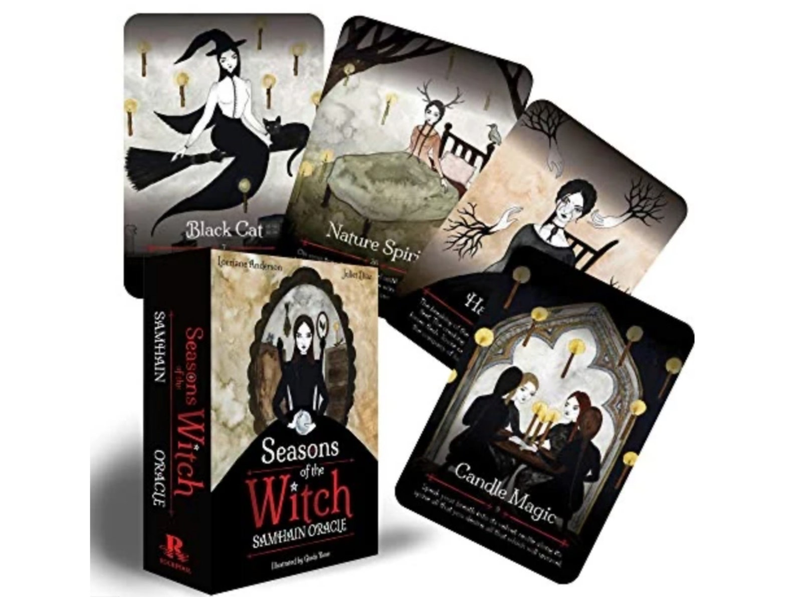 Seasons of the Witch Samhain Oracle Card Deck 44 Cards & - Etsy España