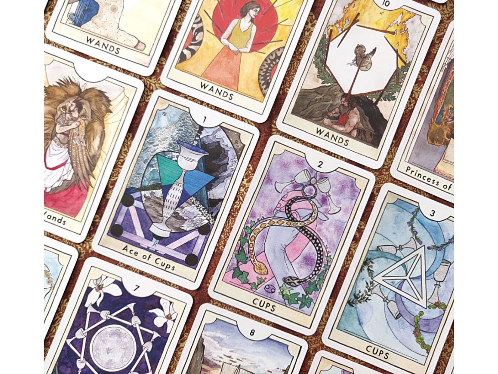 New Chapter Tarot Card Deck 78 Divine Cards & Guidebook. Shop - Etsy