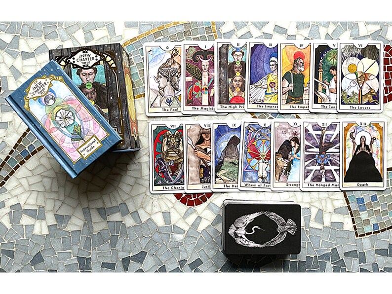New Chapter Tarot Card Deck 78 Divine Cards & Guidebook. Shop - Etsy