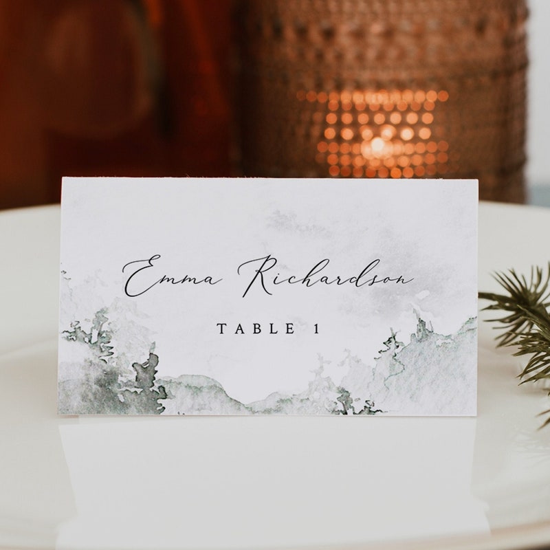 Rustic Place Cards - Etsy