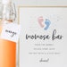 Gender Reveal Momosa Bar Sign & Juice Tags, Printable Momosa Sign ...