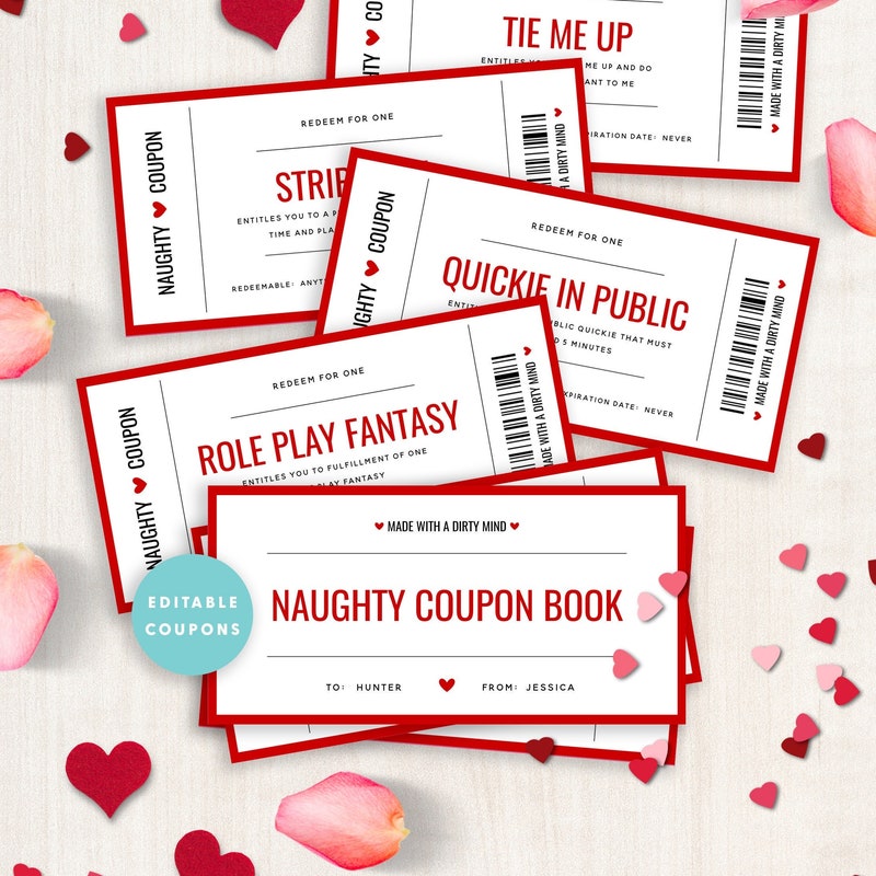 Sexy Coupons Printable - Etsy