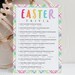 Easter Trivia Game, Printable Classroom Easter Games for Kids, Editable ...