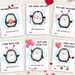 Printable Penguin Valentine's Day Cards, Classroom Valentine's Day ...