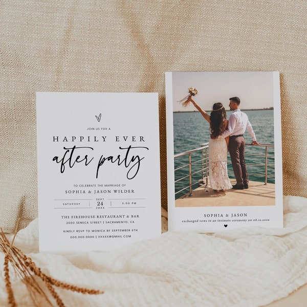 Elopement Invitation - Etsy