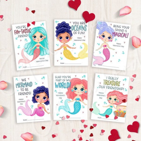 Mermaid Printable - Etsy