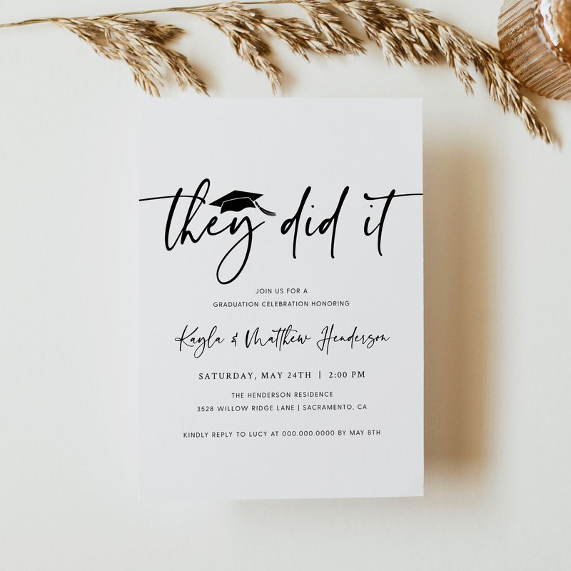 Triplets Graduation - Etsy