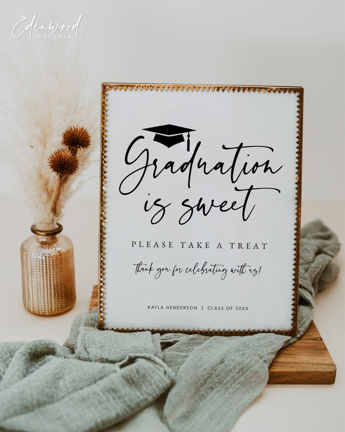 Graduation Dessert Table Sign Printable Graduation Treat - Etsy UK