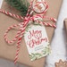 Merry Christmas Gift Tag Printable, Printable Christmas Gift Tag ...