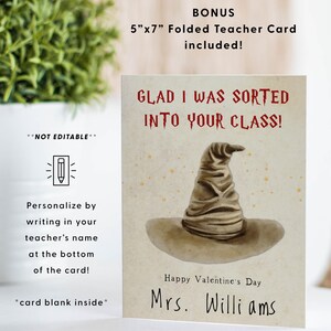 Printable Wizard Valentine's Day Cards Classroom - Etsy