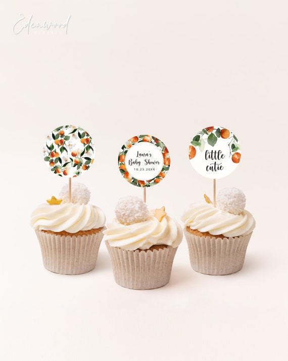 Cupcake Topper Template Printable