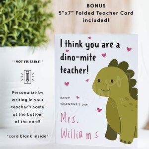 Printable Dinosaur Valentine's Day Cards, Classroom Valentine's Day ...