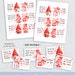 Printable Gnome Valentine's Day Cards, Classroom Valentine's Day Cards ...