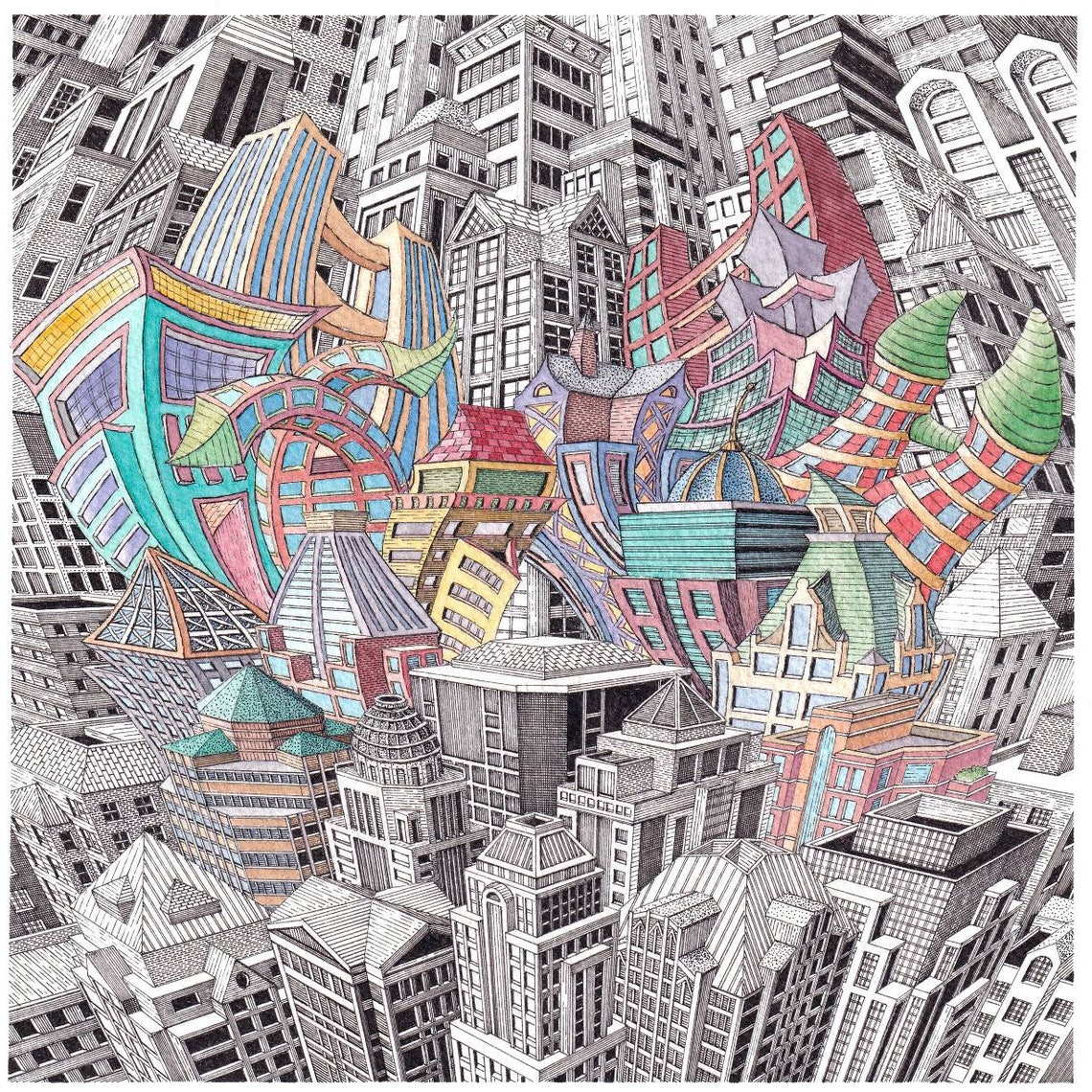 Distorted Perspective - Etsy