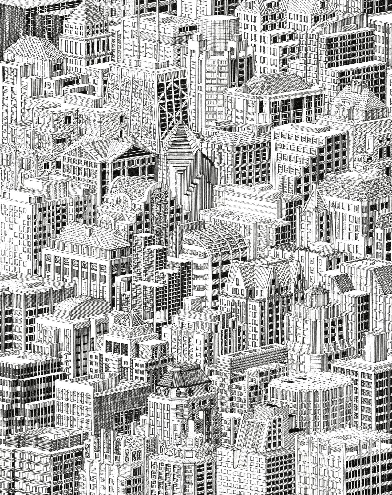 Isometric Chicago - Etsy