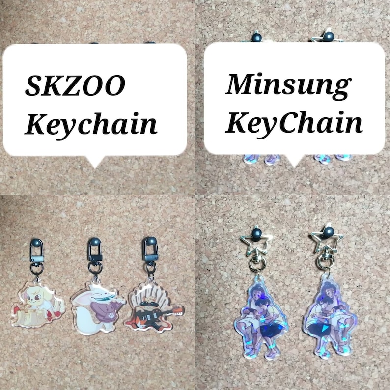 Stray Kids Keychain - Etsy