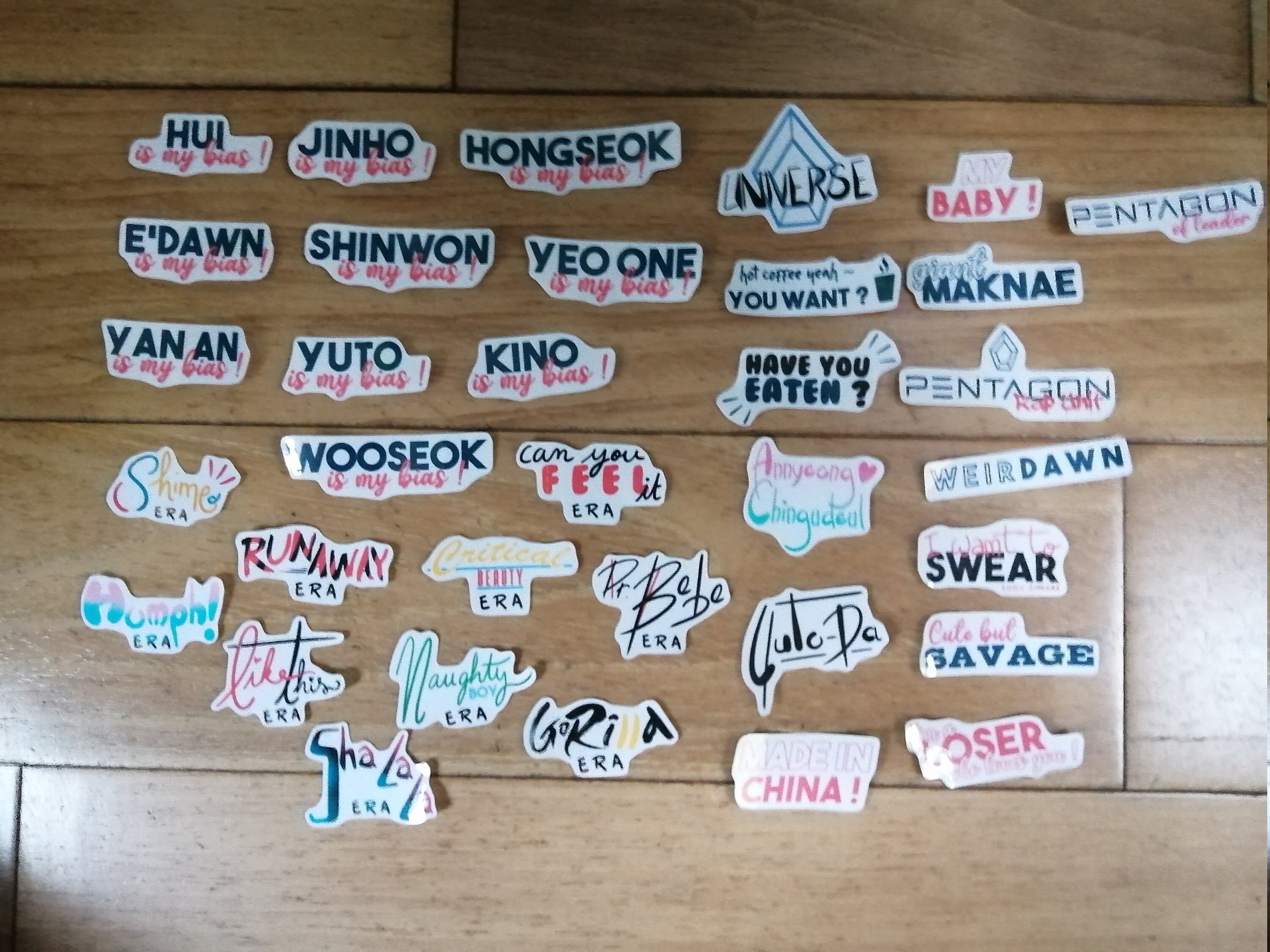 Stickers Pentagon KPOP - Shine V2 - Etsy