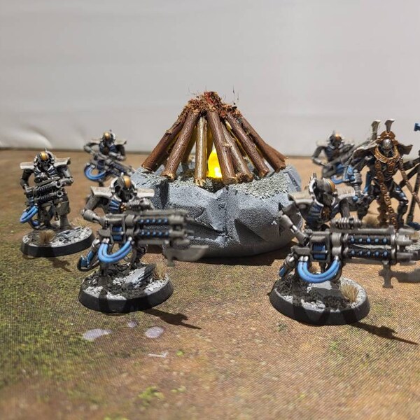 Tabletop Scenery Campfire - Etsy