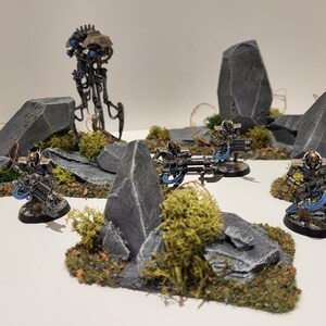 Table Top Wargaming 28mm Bundle of Rock Scatter Terrain for | Etsy