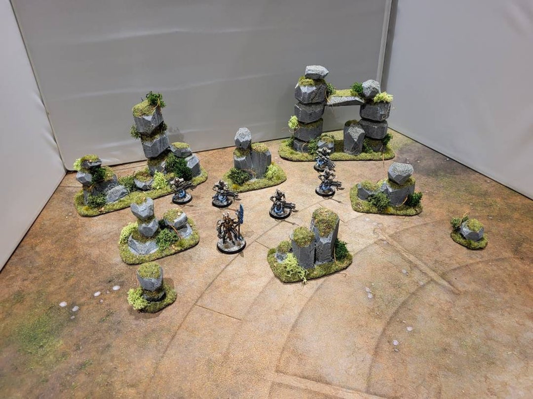 Table Top Wargaming 28mm Bundle of Highlands Scatter Terrain for ...