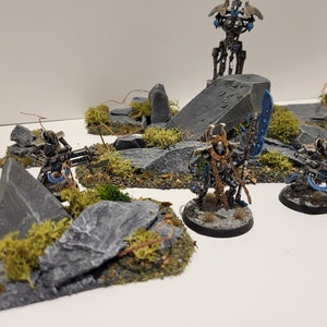 Table Top Wargaming 28mm Bundle of Rock Scatter Terrain for | Etsy