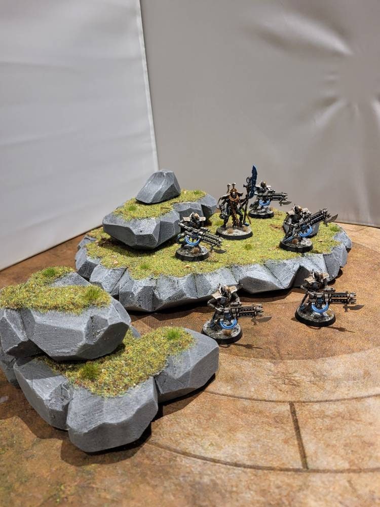 Table Top Wargaming 28mm Medium 6 Piece Modular Grassland - Etsy UK