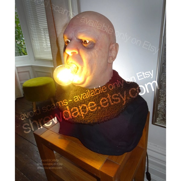 Uncle Fester Light Bulb - Etsy