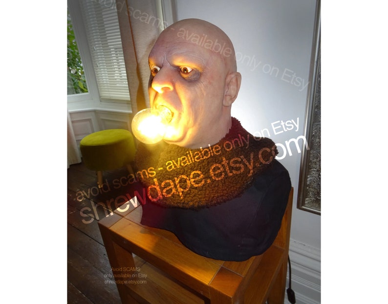 Uncle Fester Lamp (the Addams Family 1964, "jackie Coogan"), 1:1 Size ...