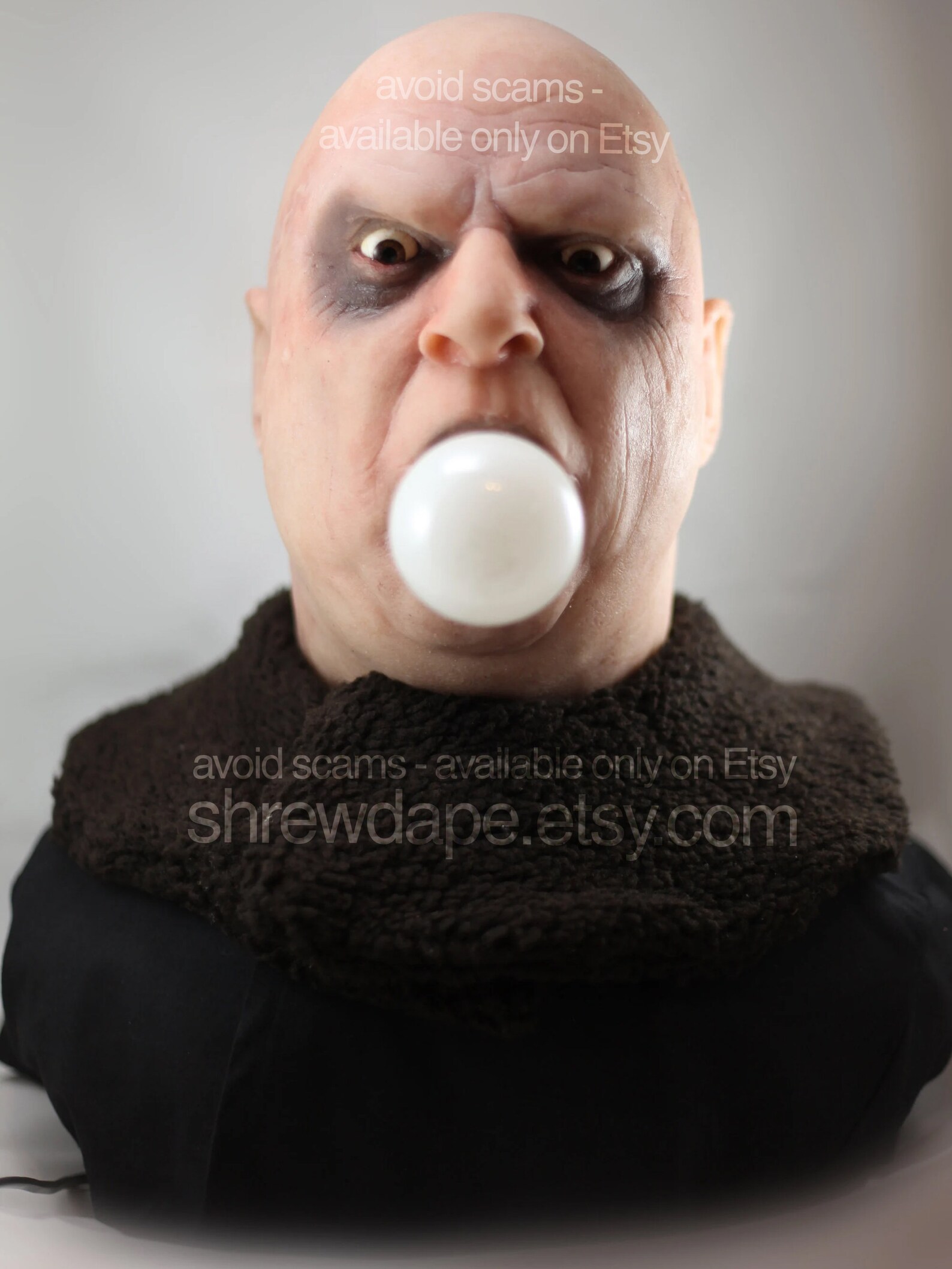 Uncle Fester Lamp (the Addams Family 1964, "jackie Coogan"), 1:1 Size ...