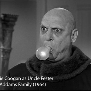 Uncle Fester Lamp (the Addams Family 1964, "jackie Coogan"), 1:1 Size ...