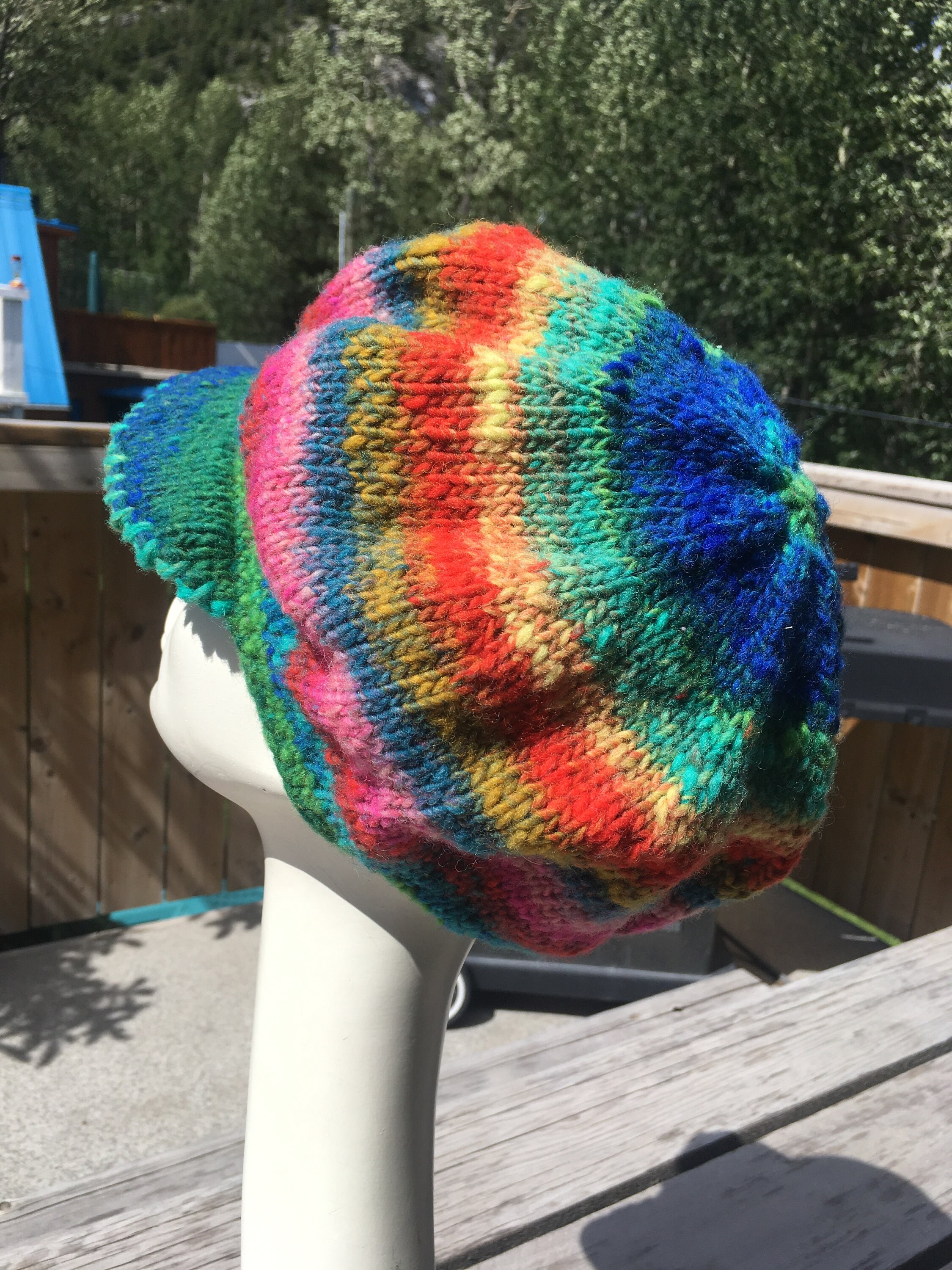 Hand Knitted Stylish Casket Hat - Etsy UK